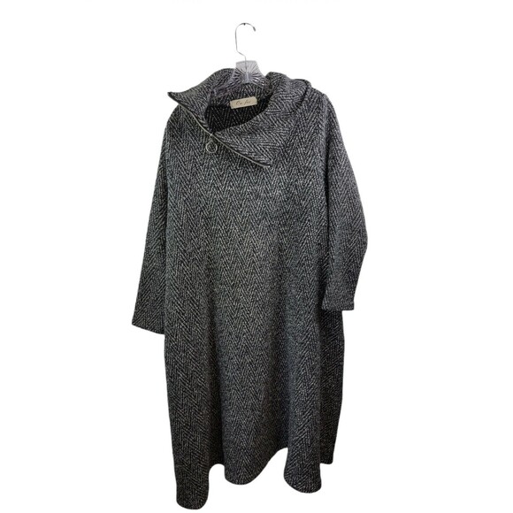 ou fei | Jackets & Coats | Lagenlook Womens Tweed Poncho Boho ...